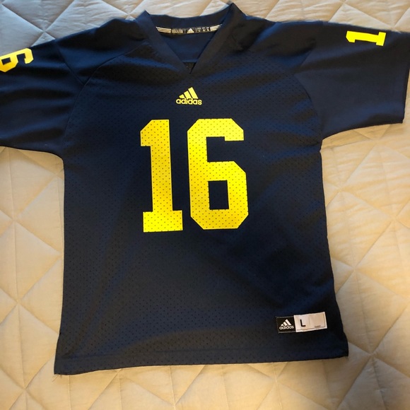 adidas | Shirts & Tops | Adidas Michigan Jersey | Poshmark